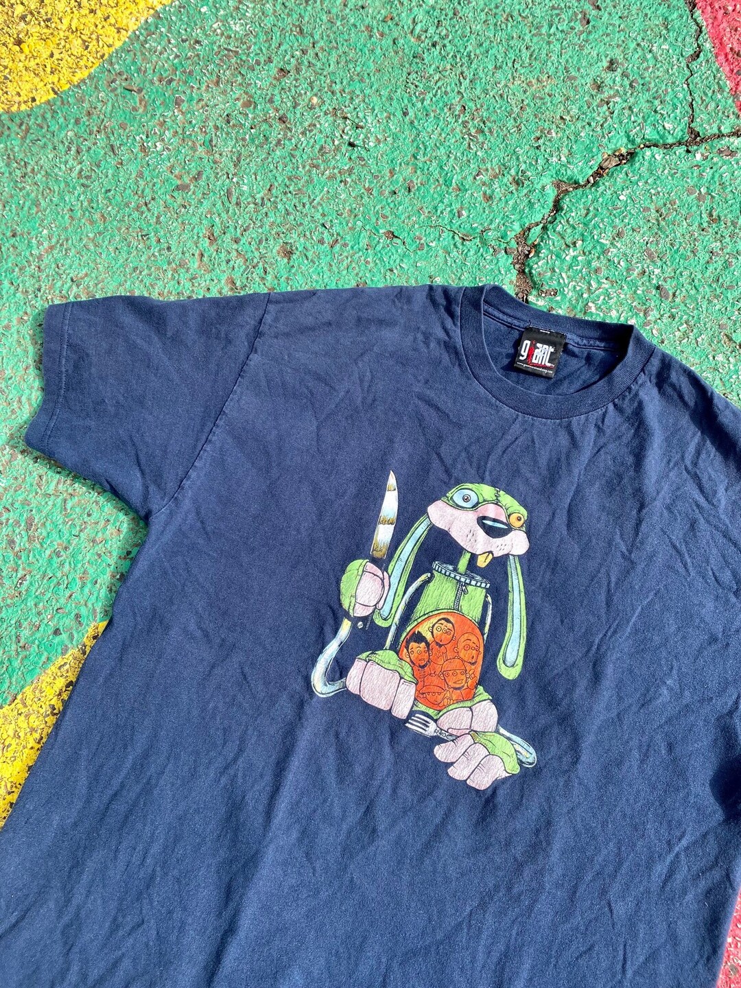 Vintage 2000s Limp Bizkit Band Killer Rabbit Y2K Music Band Giant ...