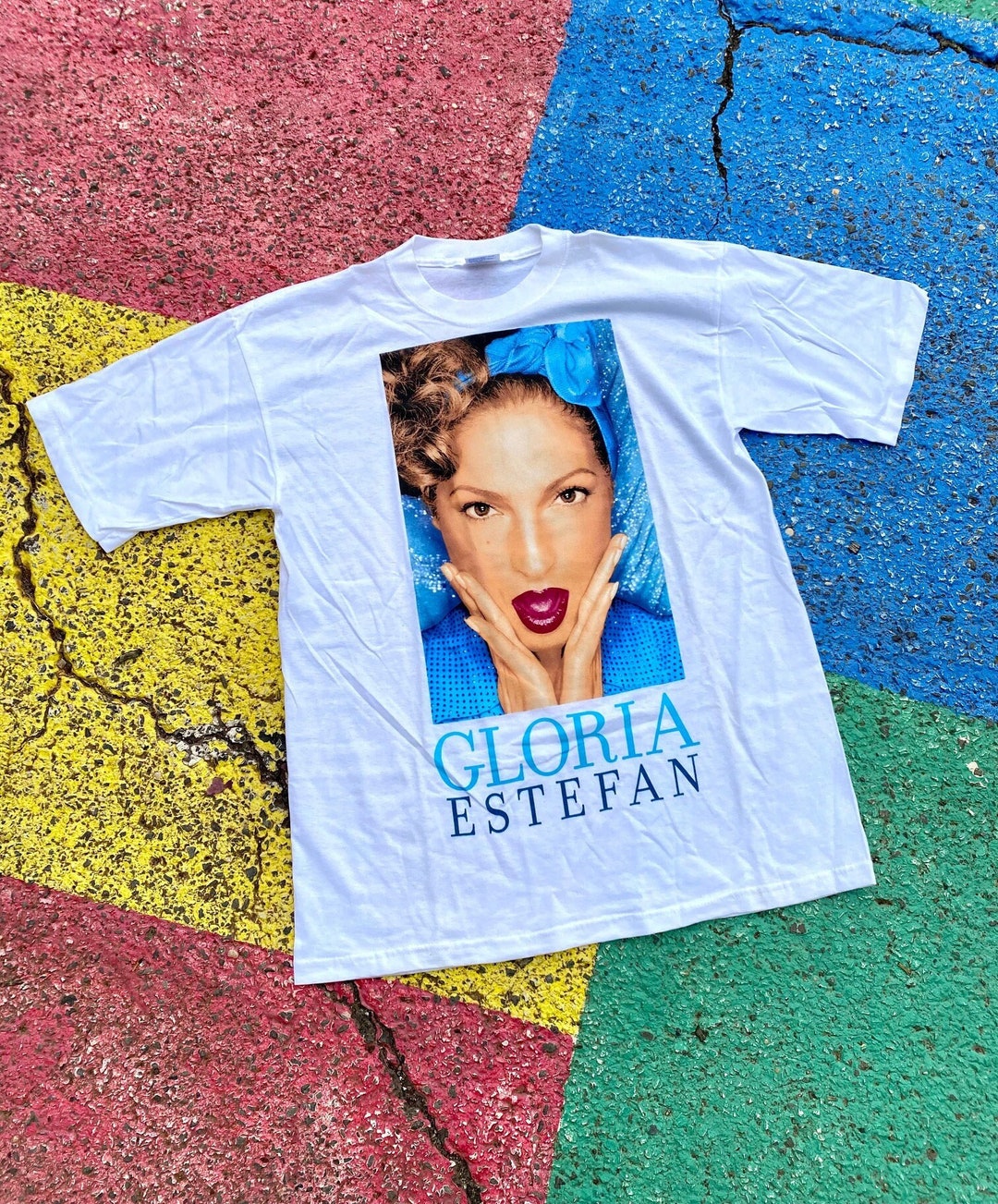 Vintage 90s Gloria Estefan One Night Only Rare Concert Tour Graphic ...