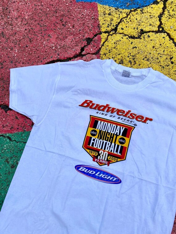 Vintage 1999 Budweiser Bud Light NFL Sunday Monday Ni… - Gem