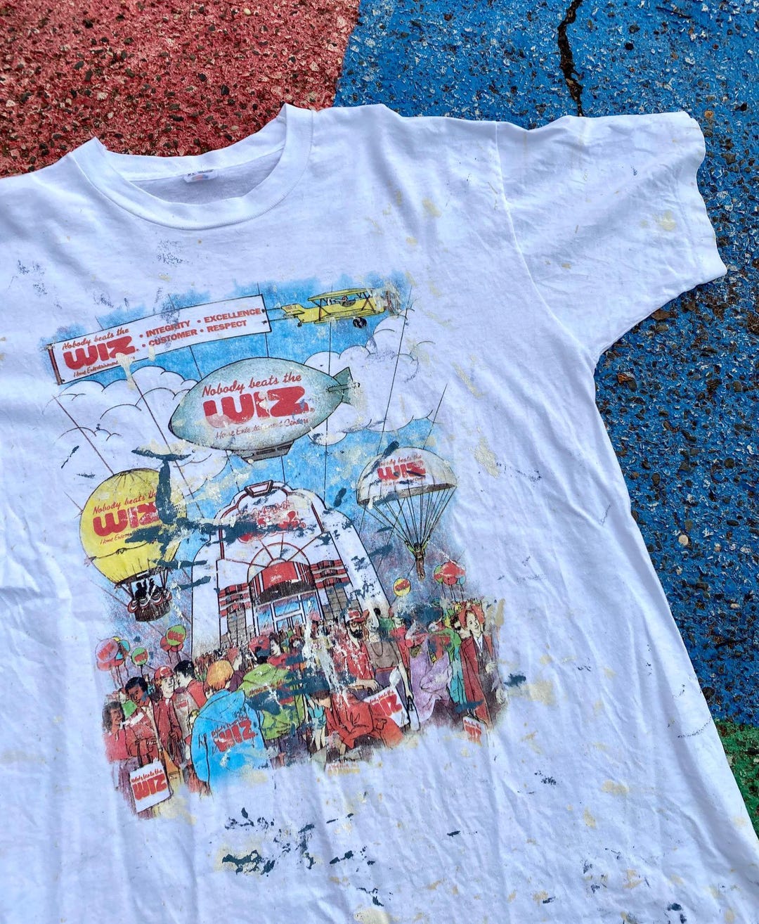 Vintage 90s the Wiz Tech Electronics & Entertainment Store Fuji Film ...