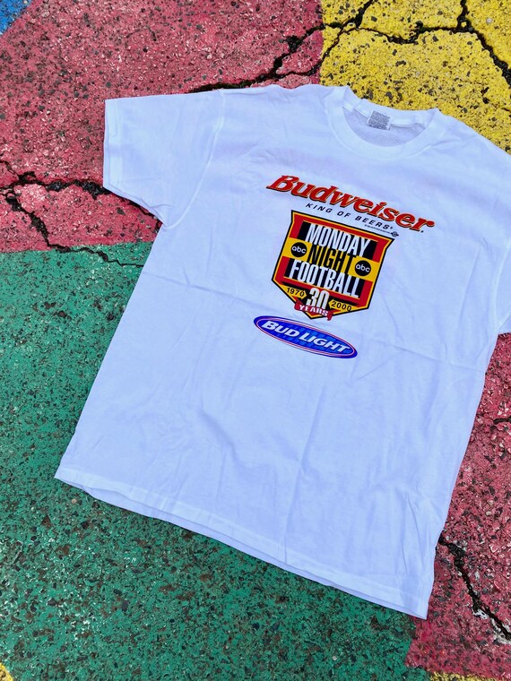 Vintage 1999 Budweiser Bud Light NFL Sunday Monday Ni… - Gem
