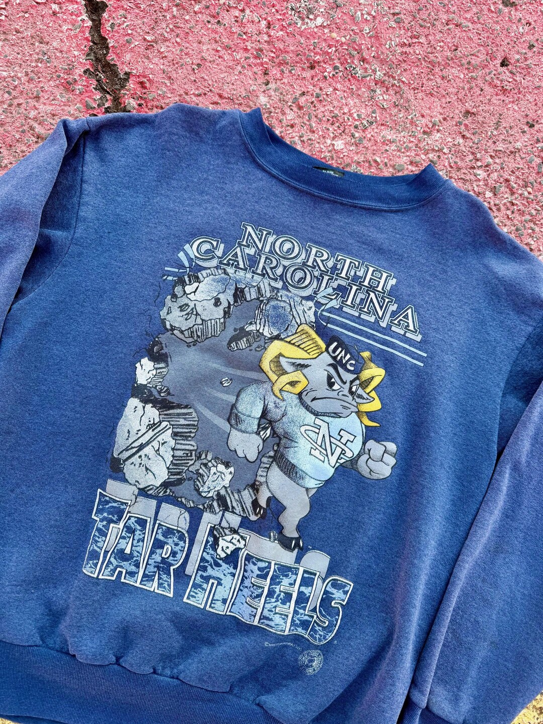 Vintage 90s University of North Carolina UNC Tar Heels Collegiate ...