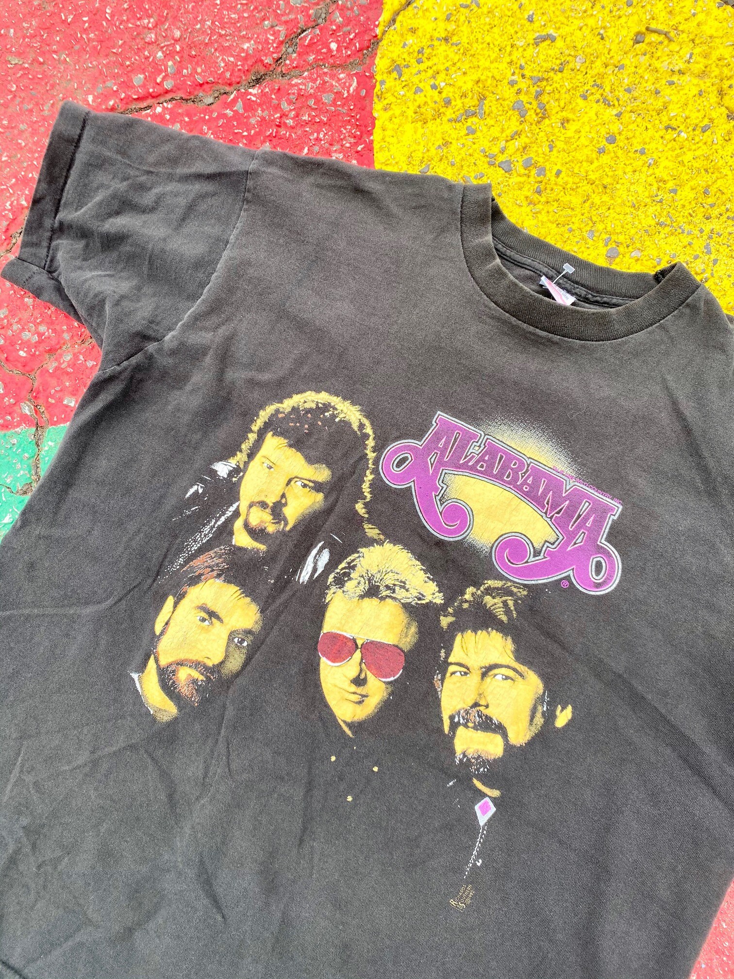Vintage 1992 Alabama Band Tour Tee Richards Southern Graphic | Etsy