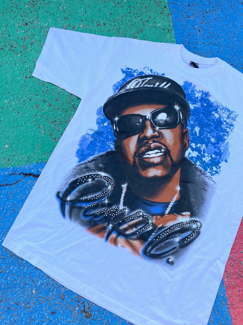 Vintage Early 2000s Pimp C Houston Texas UGK Rap Tee Hip Hop Blue ...