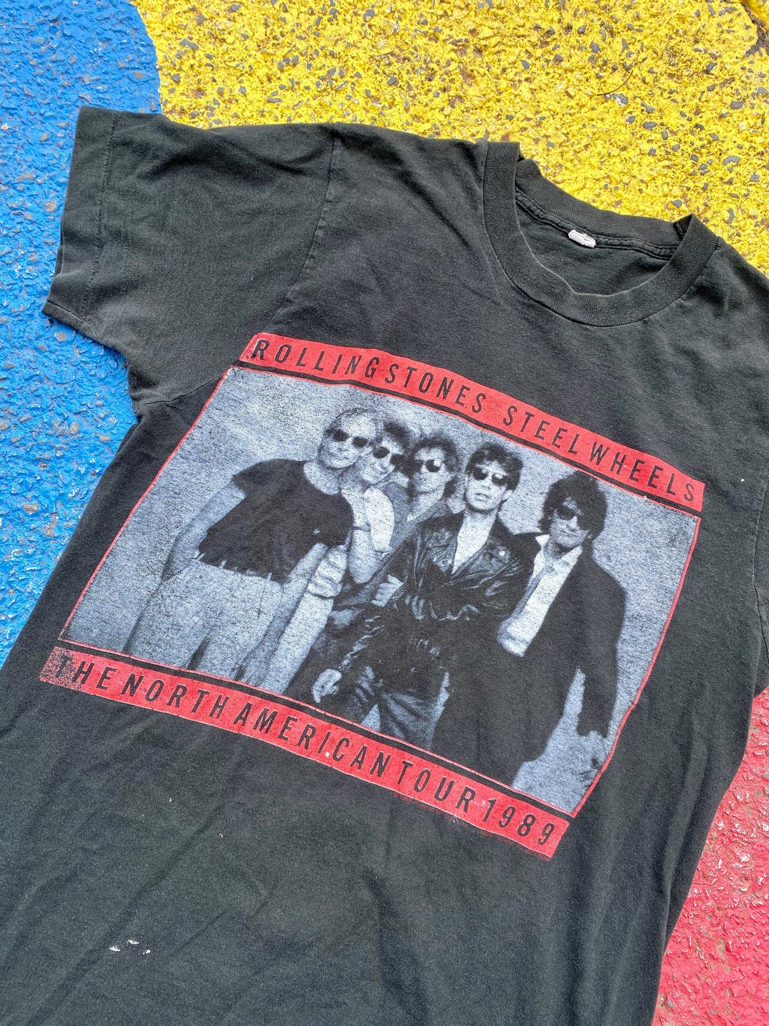 Vintage 1989 Rolling Stones Steel Wheels Budweiser North American Tour ...