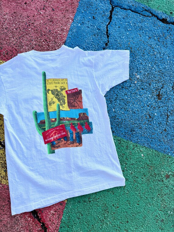 Vintage 90s Marlboro Cigarettes Country Store Rodeo S… - Gem