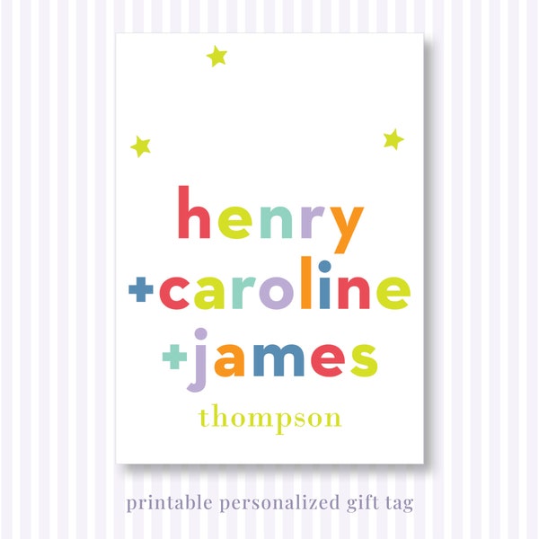 Personalized Gift Tags - 60+ Gift Ideas for 2024