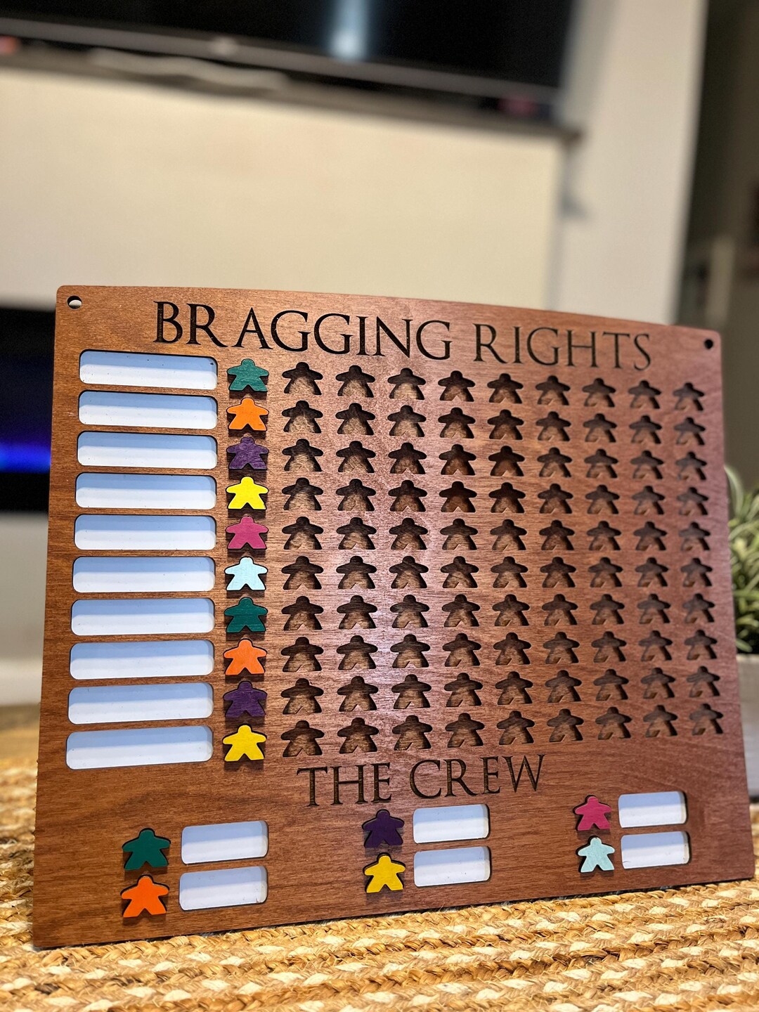 PREMADE 10x10 Game Tracker / Ready to Ship / Board Game Tracker / Game ...