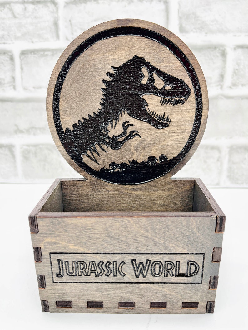 Jurassic Park Coasters Jurassic Park Gifts Jurassic Park - Etsy