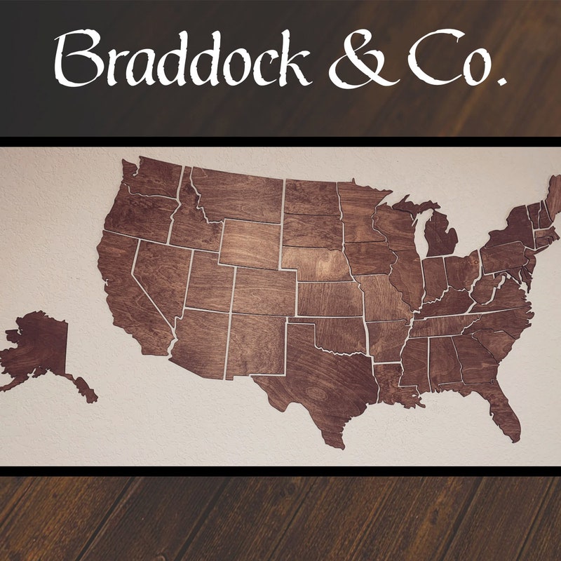 Marking Maps Usa - Etsy