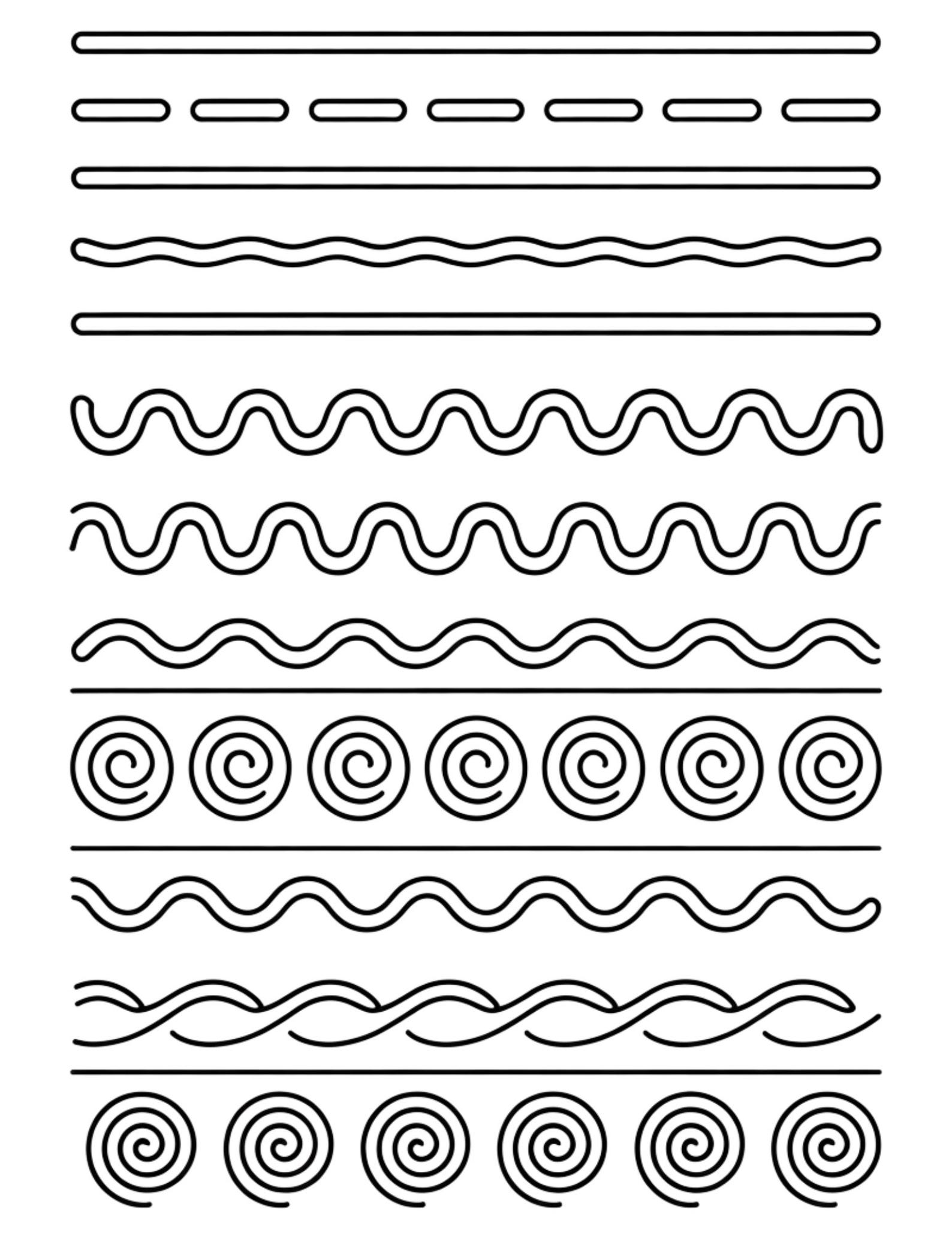 Royal Icing Practice Sheets: Cookie Decorating Templates (instant ...