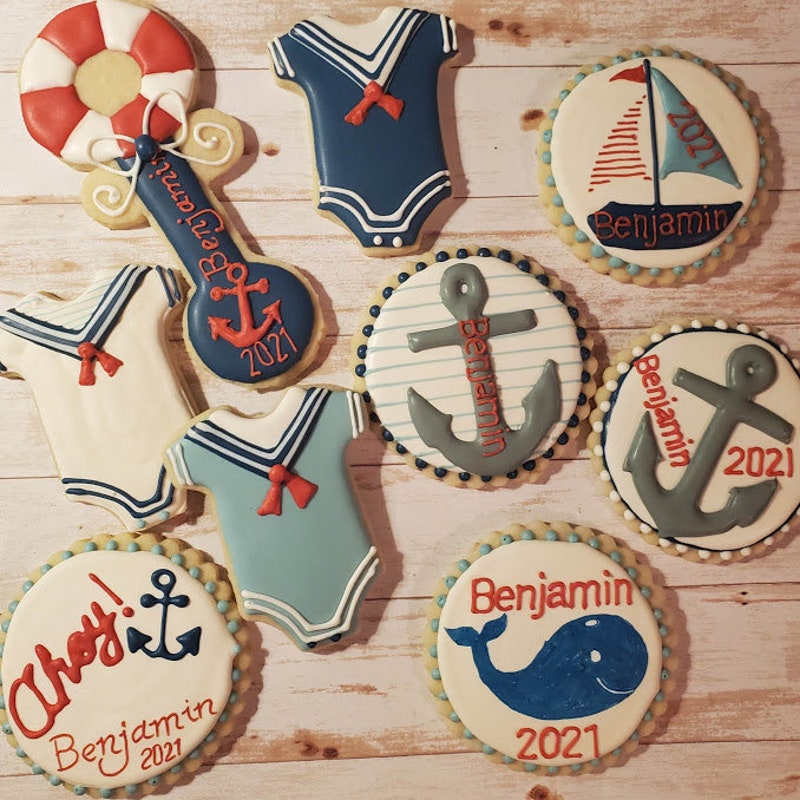 Nautical Cookies - Etsy