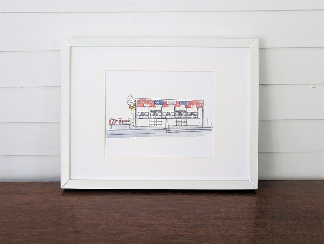 Print Bridge Drive-in - Etsy
