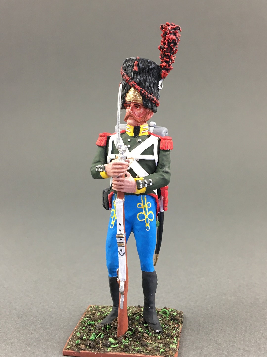 Napoleonic Miniature 60 Mm, Grenadiers of Saxe-coburg-saalfeld ...