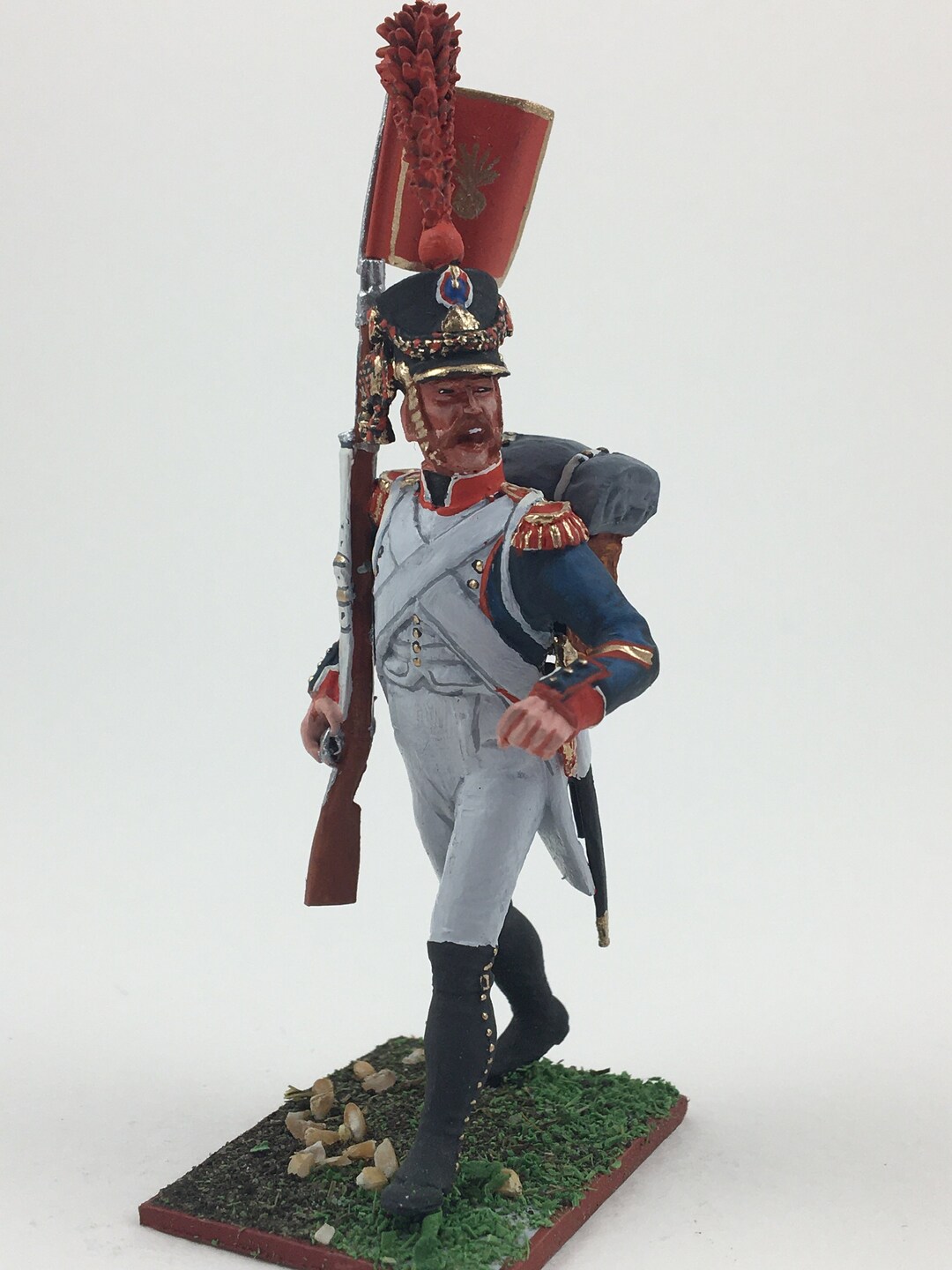 French 18th Line Infantry Regiment, 60 Mm 1/30 High Quality Metal ...