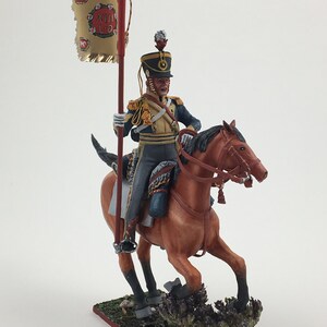 British 13th Light Dragoons, Napoleonic Tin Soldier 1/30 Scale ...