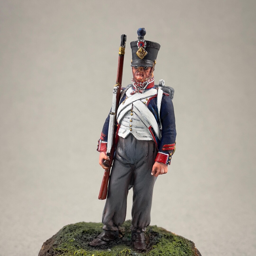 Historical Figure 54 Mm, Napoleonic Soldier Figurine, French Sergeant ...