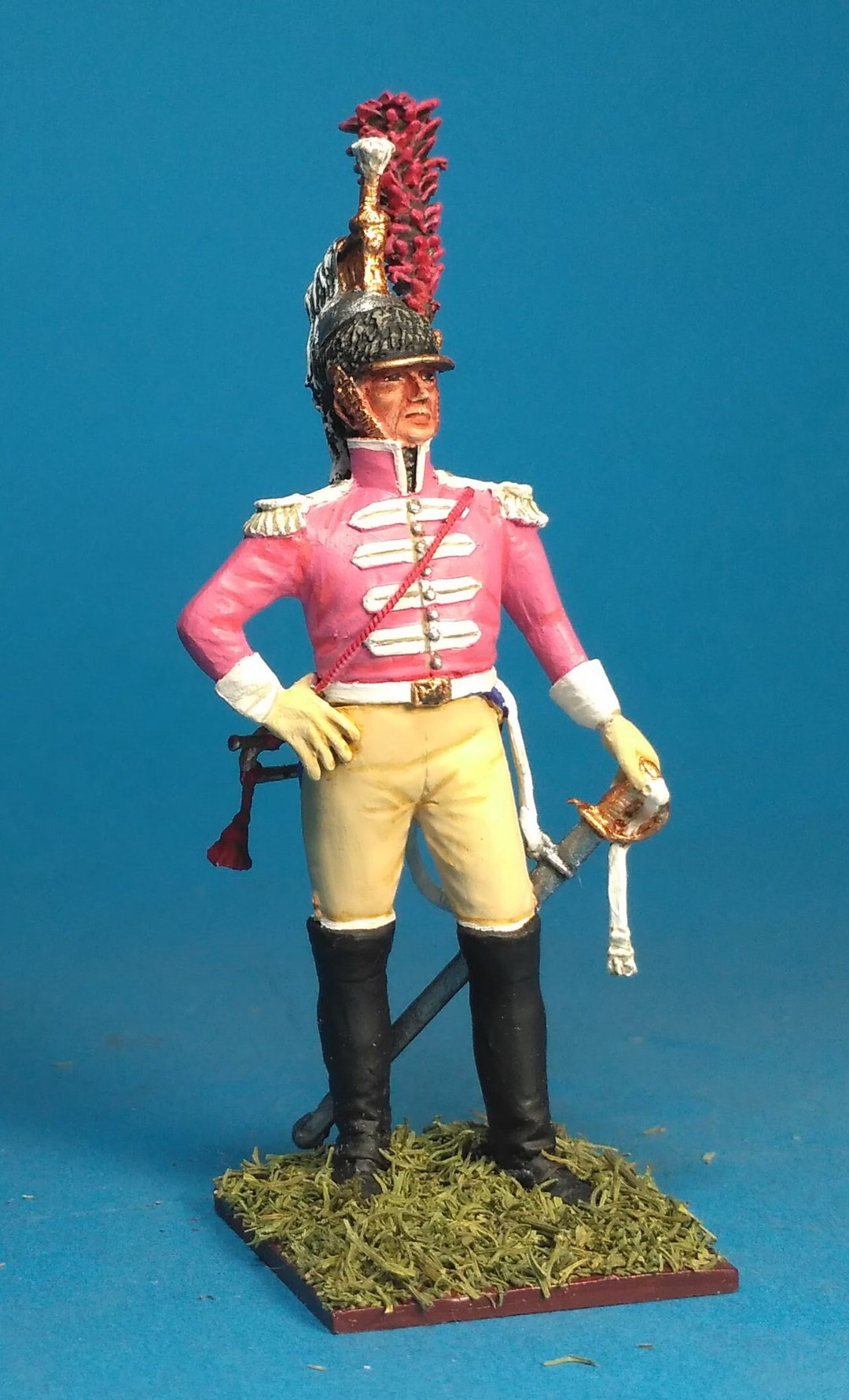 French Cuirassiers Napoleonic Toy Soldier 1/30 Scale Metal - Etsy