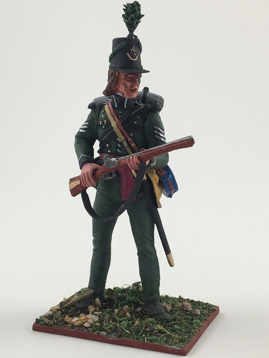 British 95th Rifles, Napoleonic Toy Soldier 60 Mm 1/30 Scale, Metal ...