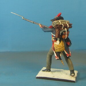Napoleonic Toy Soldier 1/30 Scale, French Infantry in Marching ...