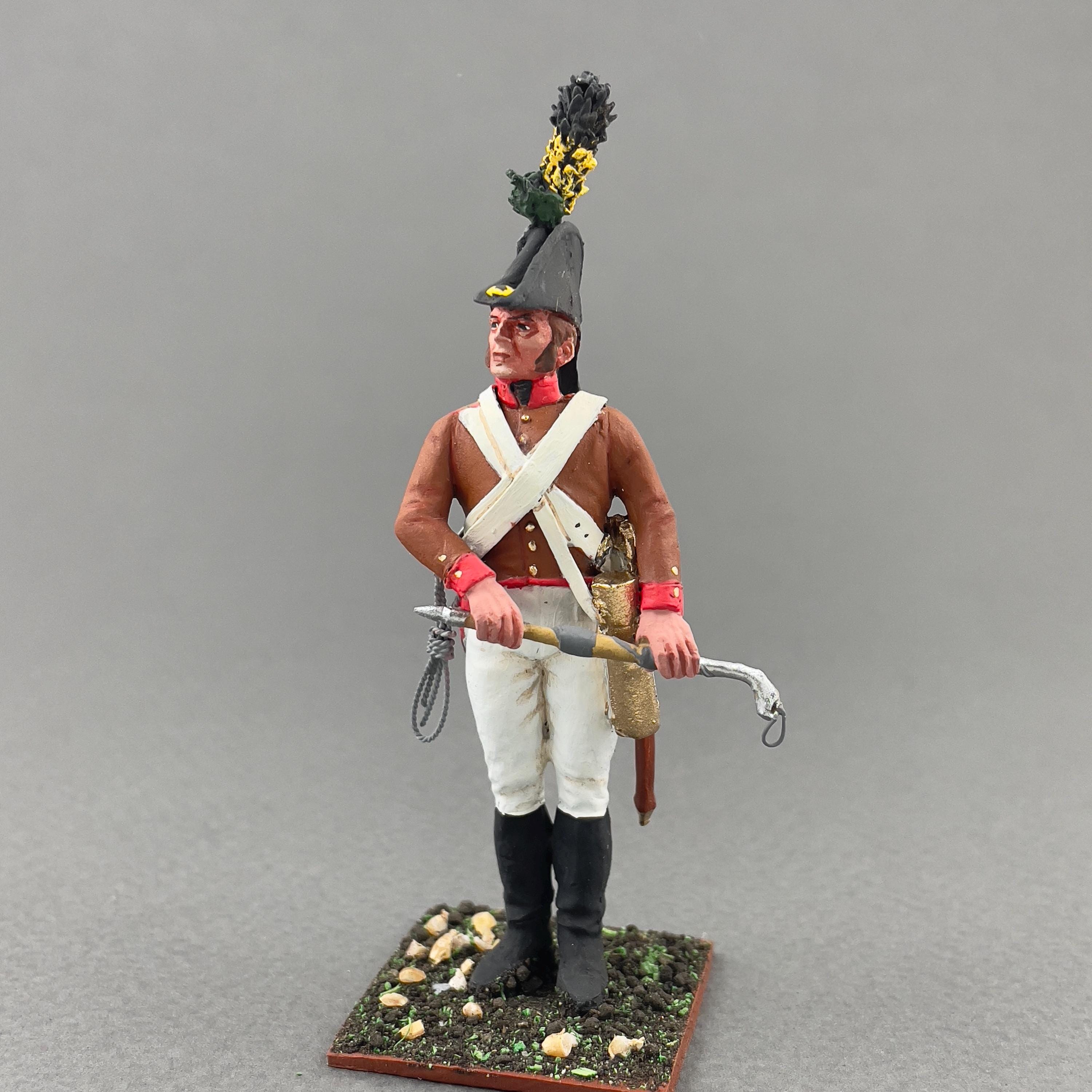 Austrian Artillery, Napoleonic Miniature 1/30 Scale, Painted Tin ...