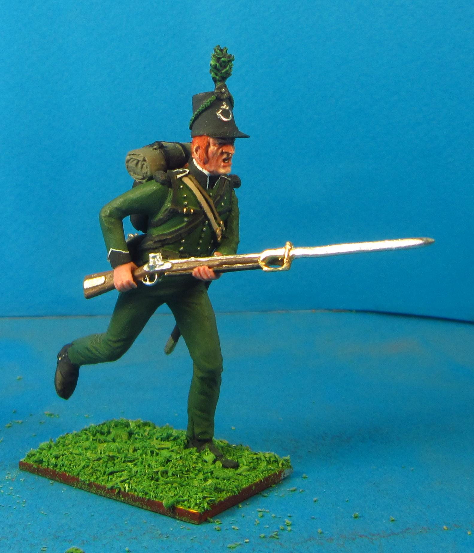 British 95th Rifles, Napoleonic Toy Soldier 60 Mm 1/30 Scale, Metal ...
