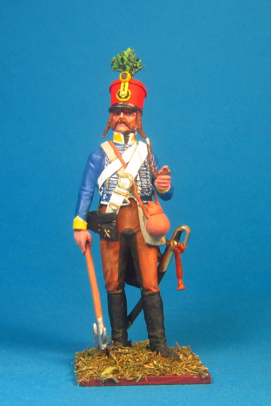Austrian Sapeurs, Painted Napoleonic Soldier 1/30 Scale, Napoleonic ...