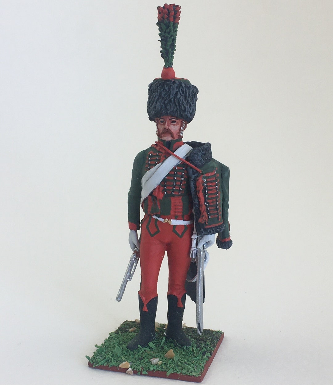 French Hussars Napoleonic Toy Soldier 1/30 Scale Painted - Etsy