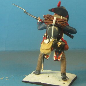 Napoleonic Toy Soldier 1/30 Scale, French Infantry in Marching ...