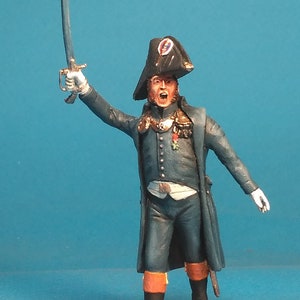 French Infantry in Overcoats, Napoleonic Toy Soldier 1/30 Scale, Lead ...