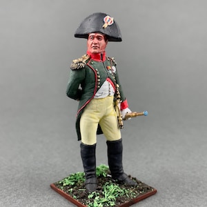 Napoleon Bonaparte Figure 60 Mm, Historical Miniature, Painted Tin Toy ...