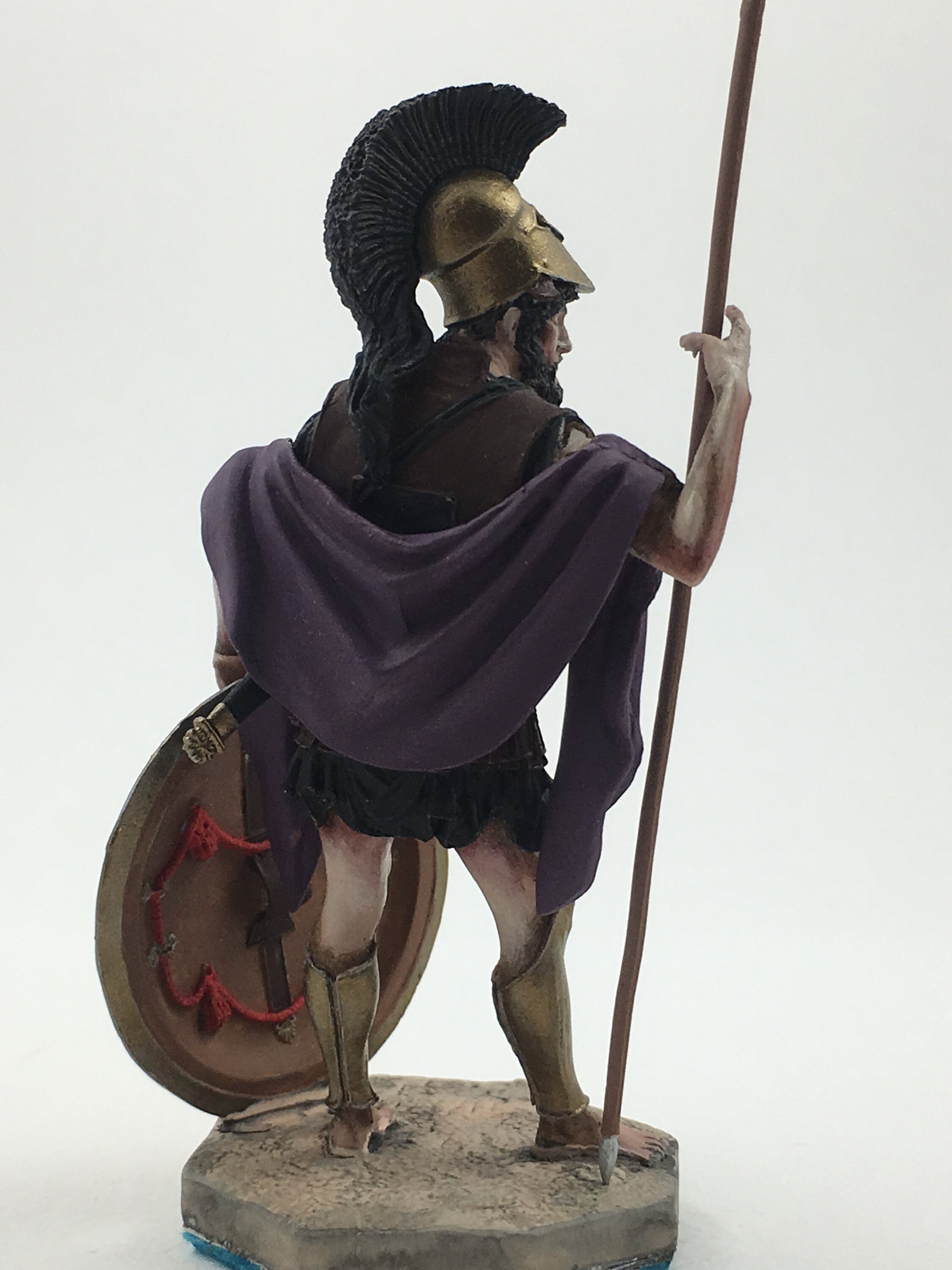 Hoplita ateniense Figura de metal de 54 mm MUNDO ANTIGUO | Etsy