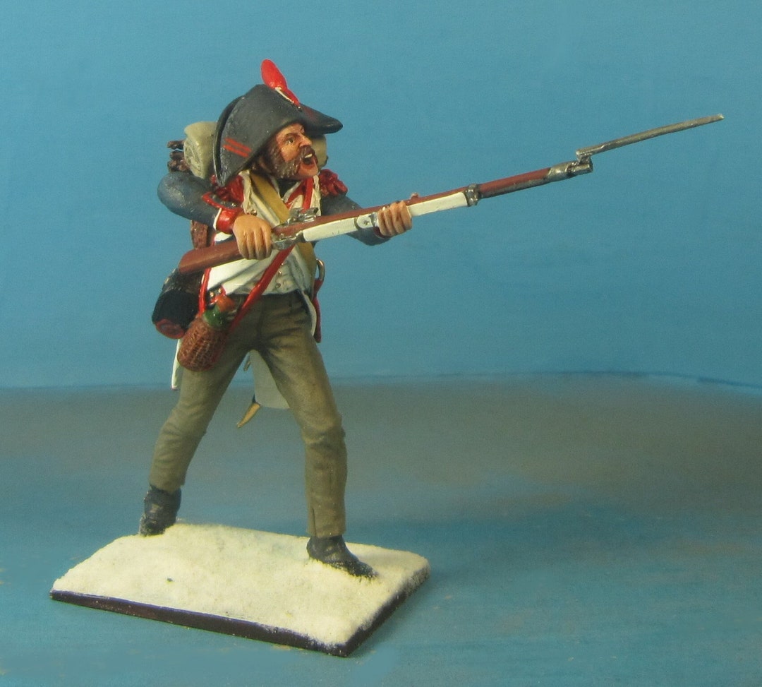 Napoleonic Toy Soldier 1/30 Scale French Infantry in - Etsy