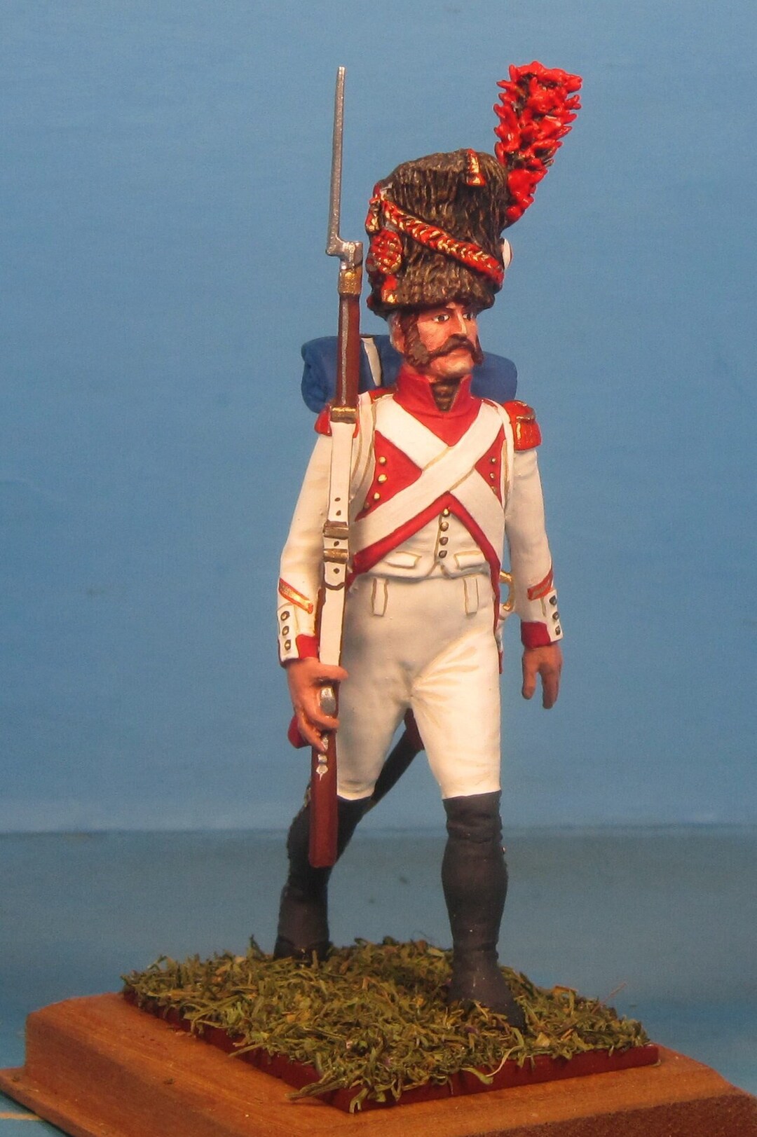 Napoleonic Toy Soldier, French 3rd Grenadiers Rgt Old Guard, Painted ...