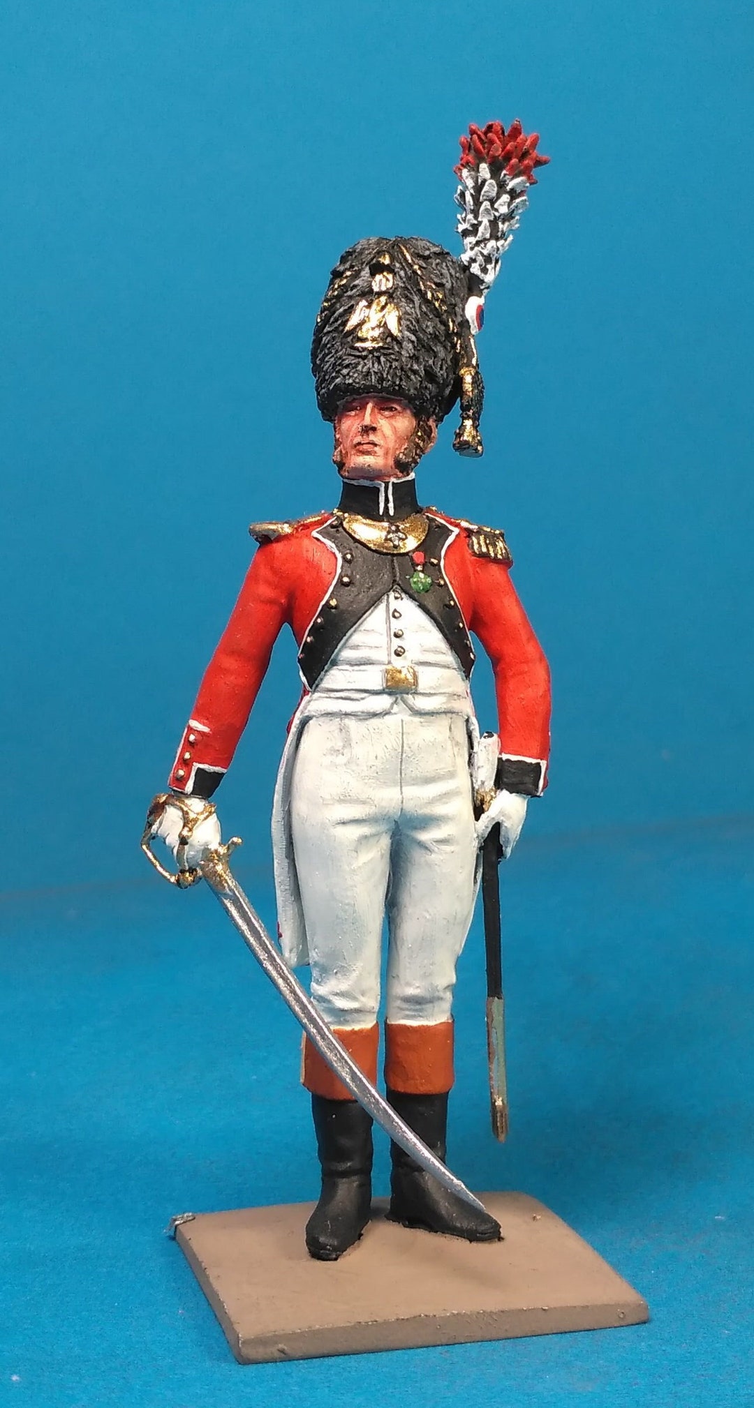 Napoleonic Metal Toy Soldier 1/30 Scale 60 Mm, Swiss 3rd Infantry ...