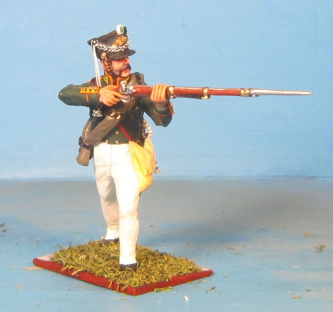 Napoleonic Figure 1/30 Scale, Russian Life Guards Jaeger Regiment ...