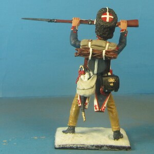 Napoleonic Toy Soldier 1/30 Scale, French Infantry in Marching ...