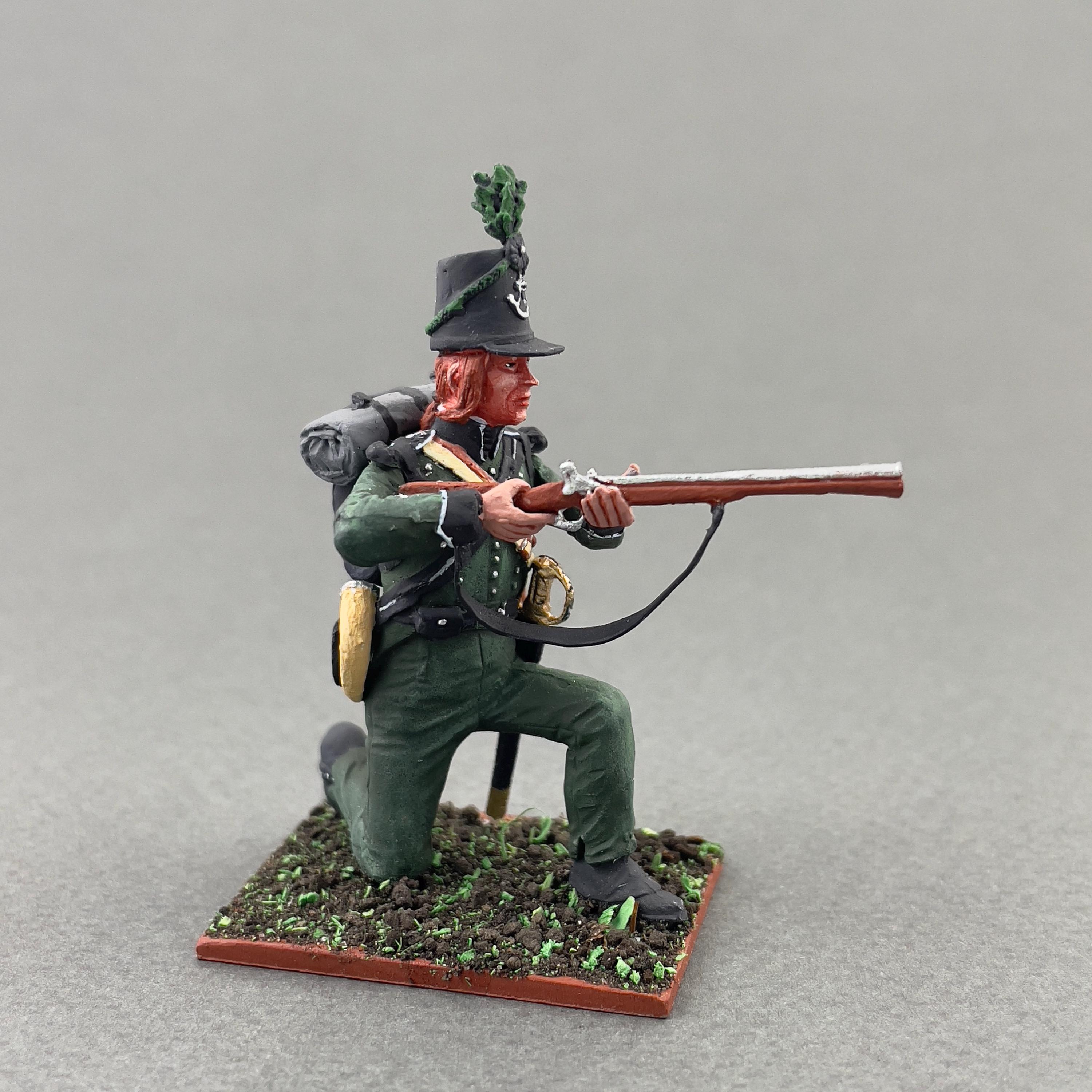 British 95th Rifles, Napoleonic Toy Soldier 60 Mm 1/30 Scale, Metal ...