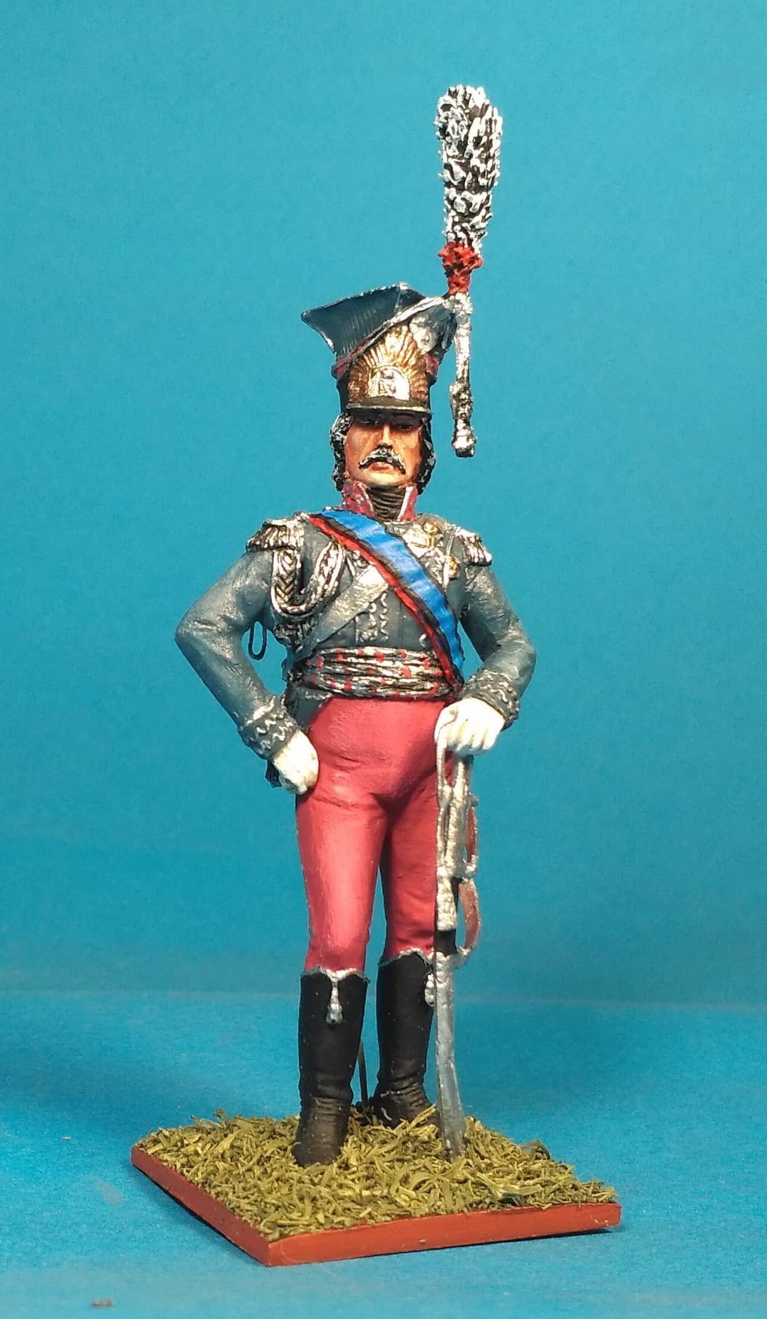 Napoleonic Polish General Staff, Napoleonic Figure 1/30 Scale 60 Mm ...