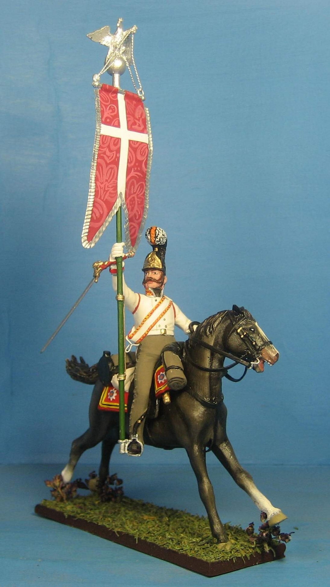 Napoleonic Tin Soldier 1/30 Scale, Painted Napoleonic Miniature ...
