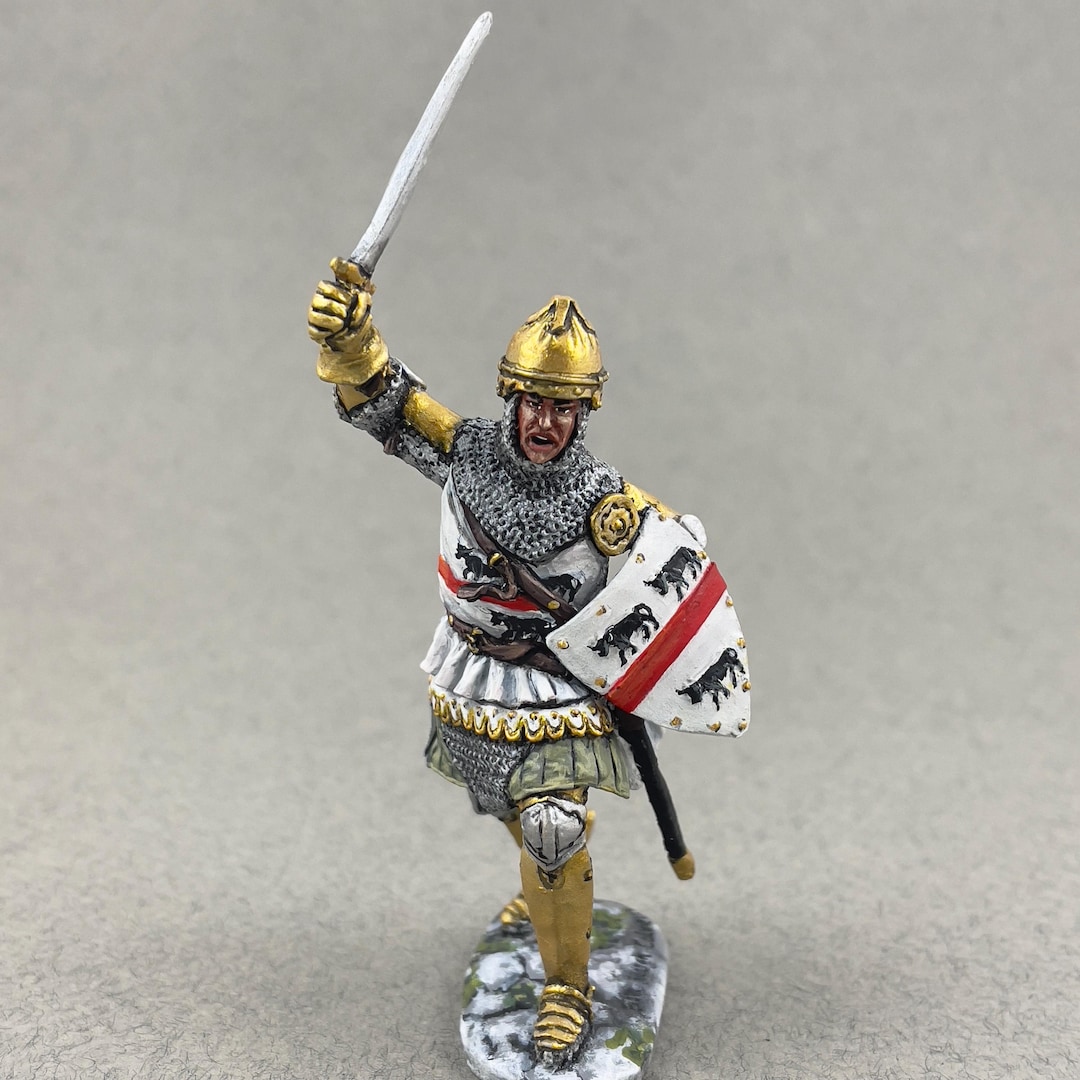 English Knight Sir Hugh Calveley Figure 54 Mm, Hundred Years' War ...