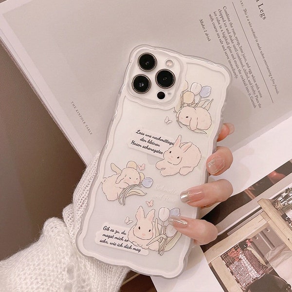 Bunny iPhone Case - Etsy