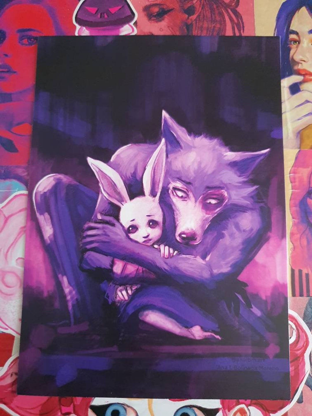 Print A6 Legoshi and Haru - Etsy