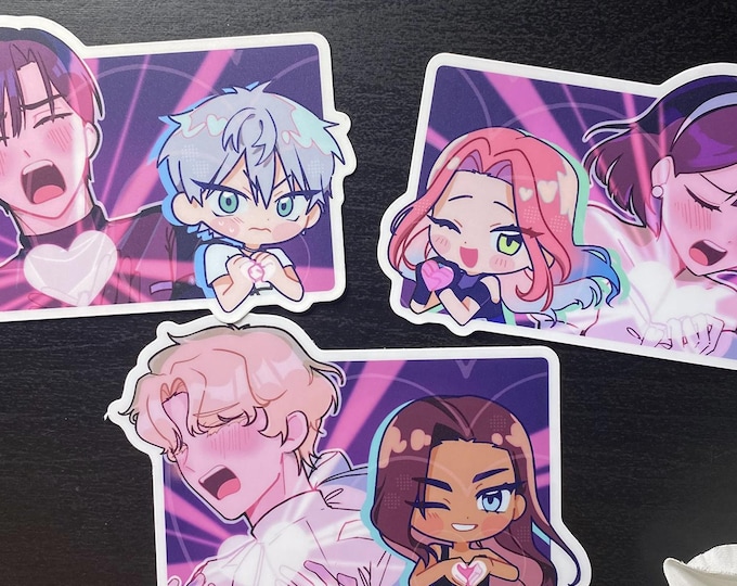 Alien Stage Heartstruck Stickers - Etsy