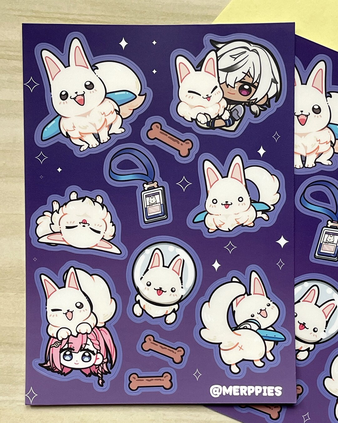 Honkai Star Rail Peppy Sticker Sheet - Etsy