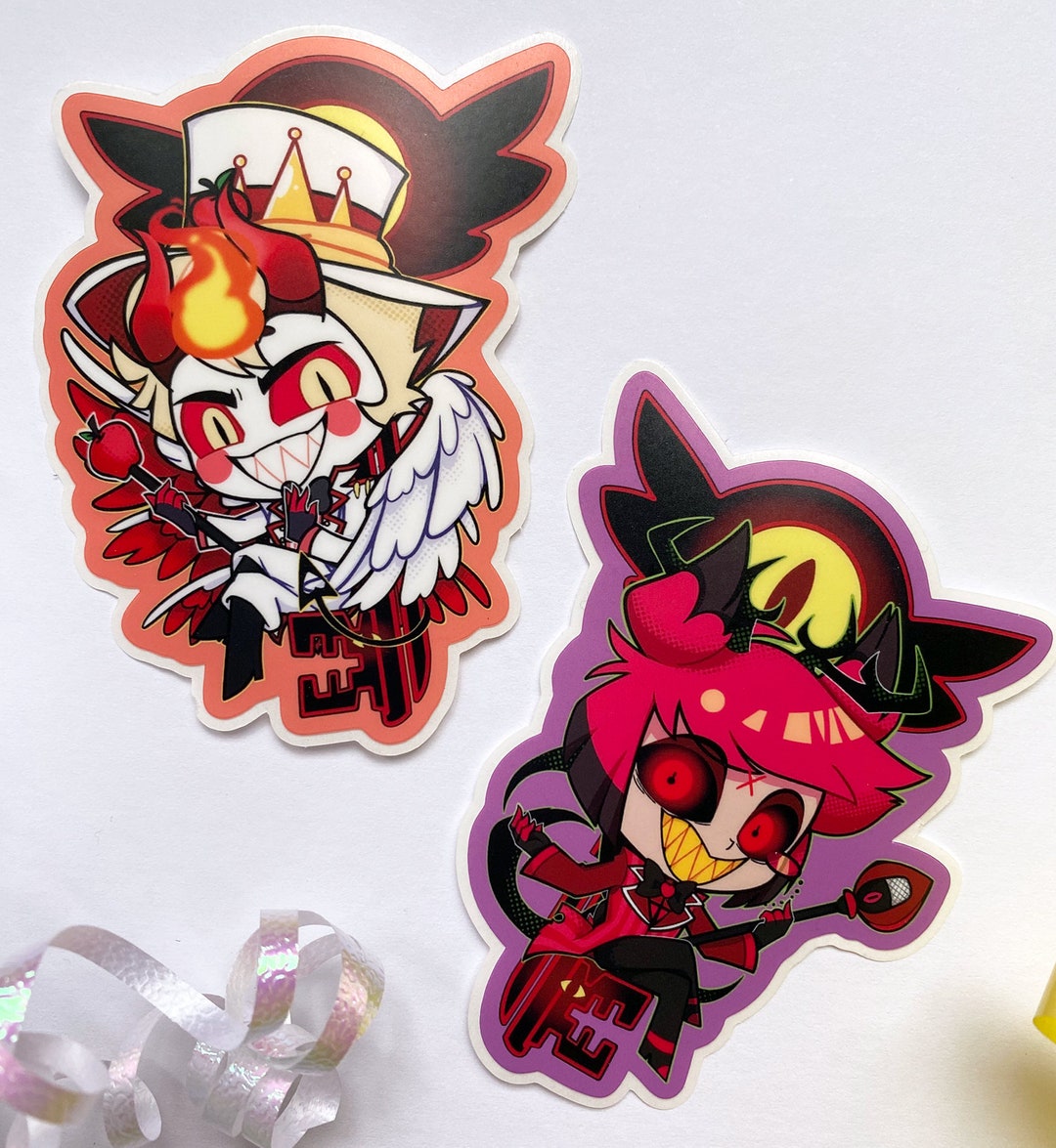 Demon Key Stickers - Etsy