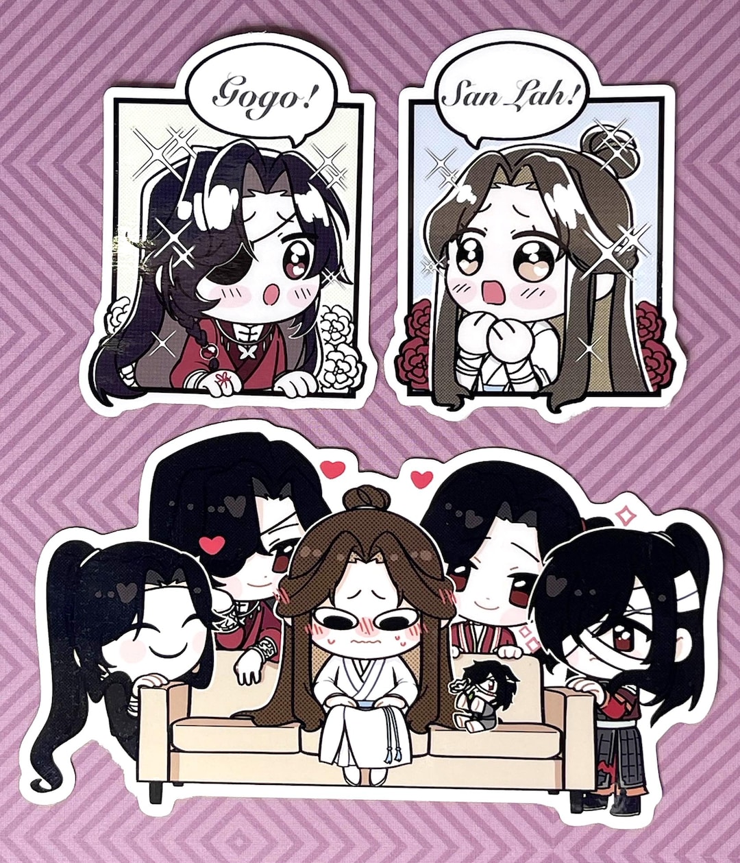 TGCF Cute Hualian Stickers - Etsy