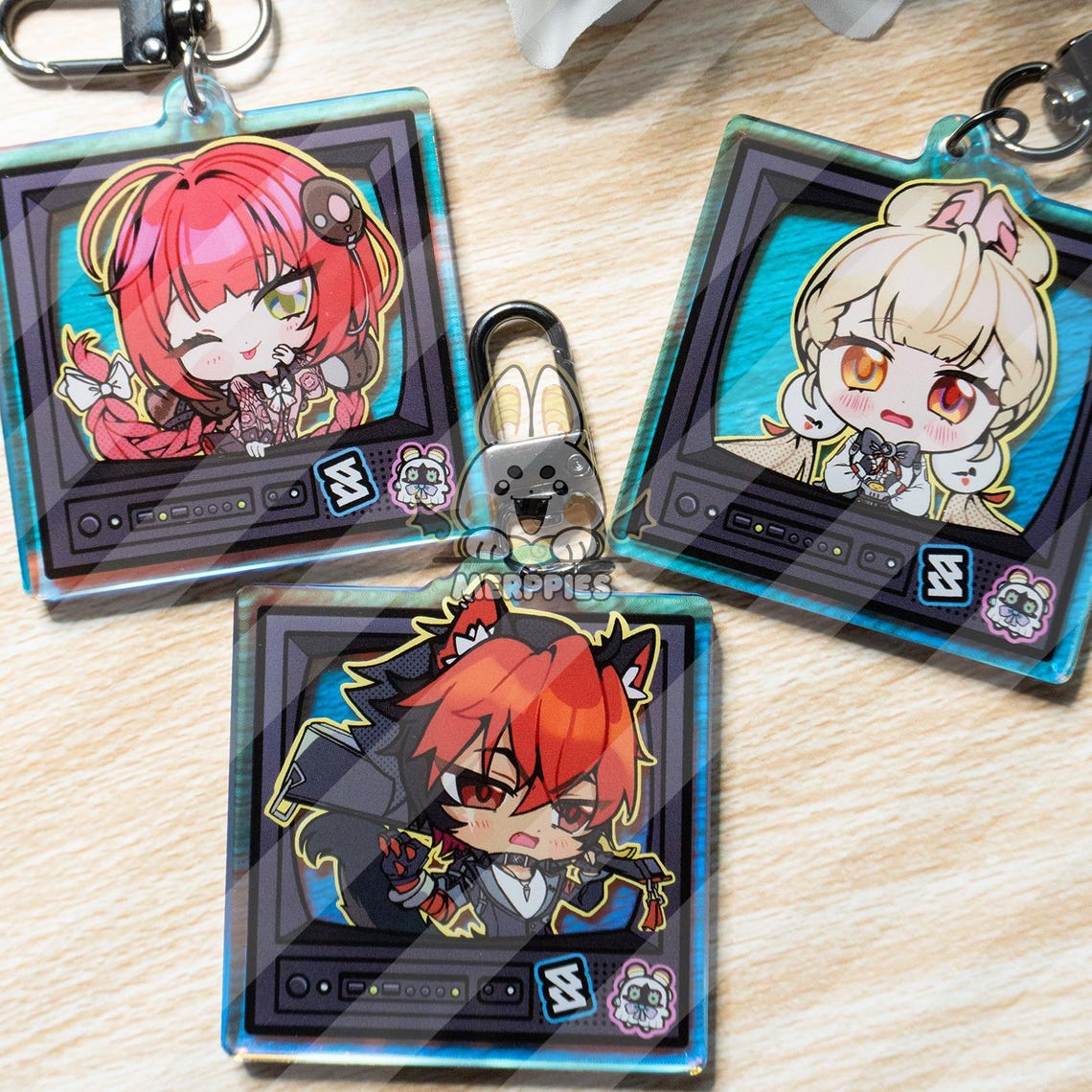 Zenless Zone Zero TV Rainbow Charms ZZZ SET C - Etsy