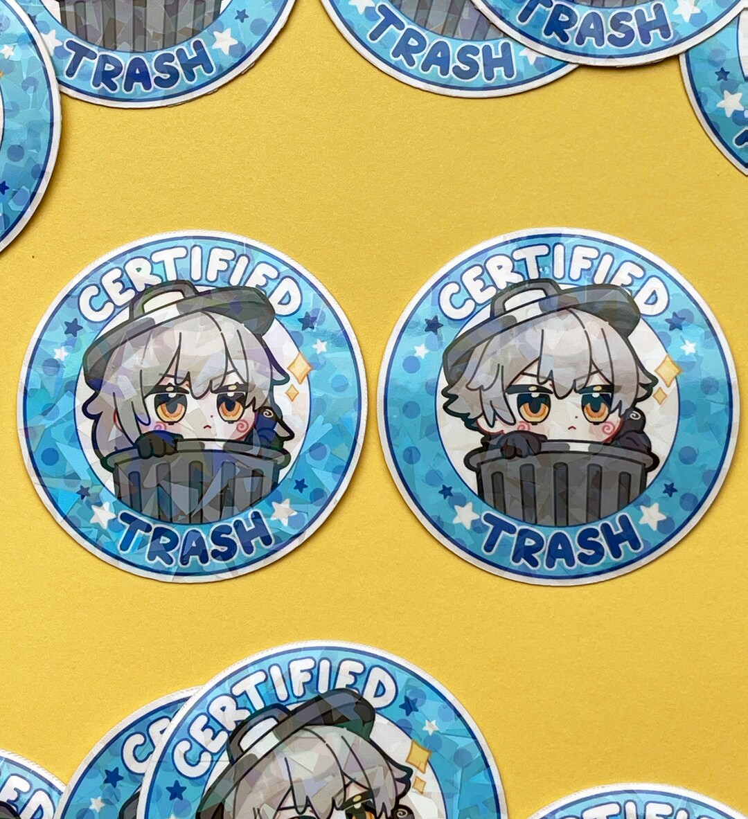 Honkai Star Rail Certified Trash Sticker - Etsy