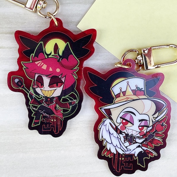 Hazbin Hotel Key Keychain - Etsy